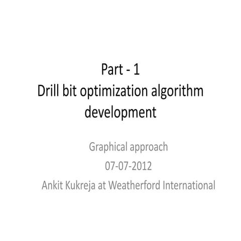 Drill bit optimization and Surge swab pressure calculations | PDF