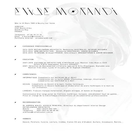 CV ELISE MORANDI fr | PDF