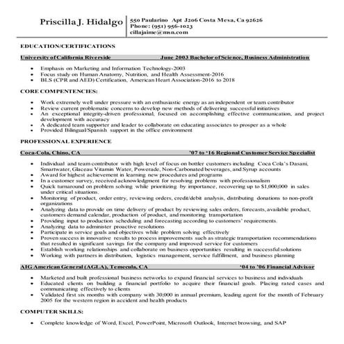 Resume 2016 | PDF