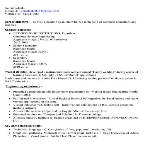 Yogesh resume(new) | PPS