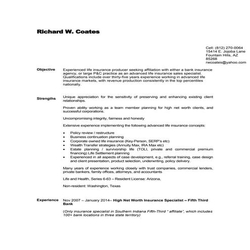 Updated Resume for David N. Finch including TVS and DWN 2-11-16 | PDF