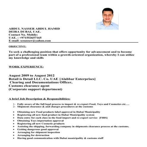 Nasser cv. | PDF