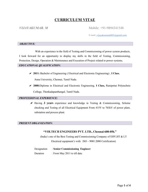 SENTHIL.k RESUME | DOC