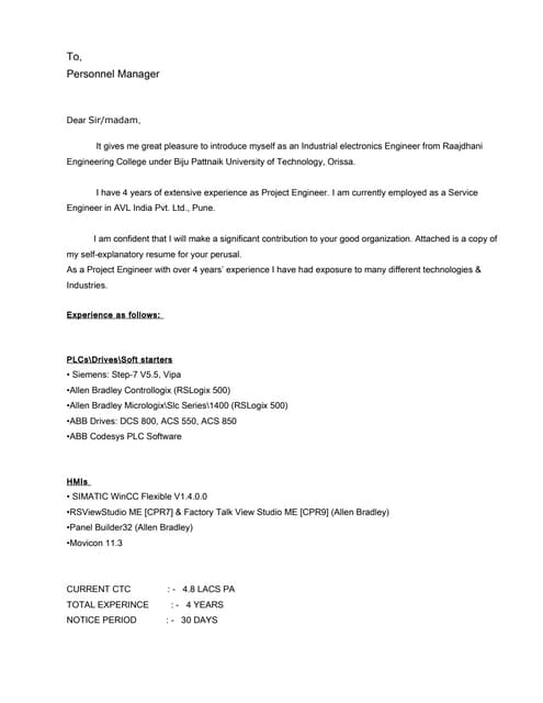 Veeresh_Resume | DOC | Radio Control | Hobbies & Interests