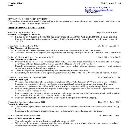 Amy Resume | DOCX
