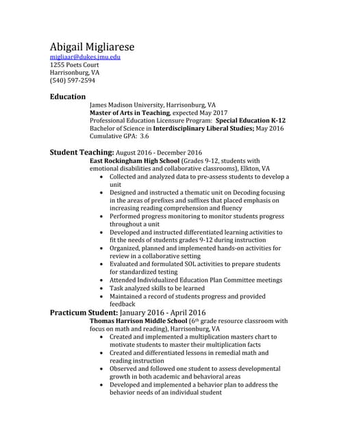 Trader Joe's Resume | PDF
