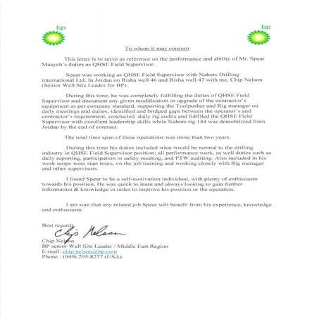 BP letter | PDF