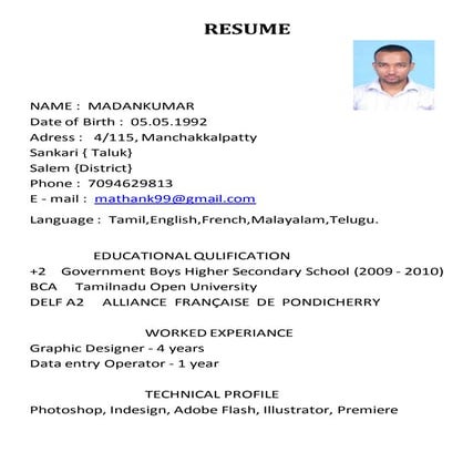 Resume1 | DOCX