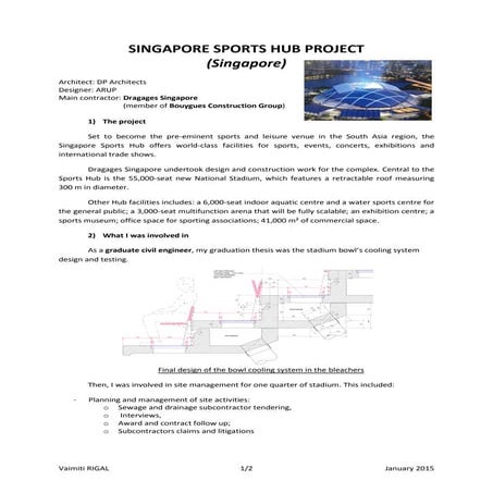 Sports Hub Project | PDF