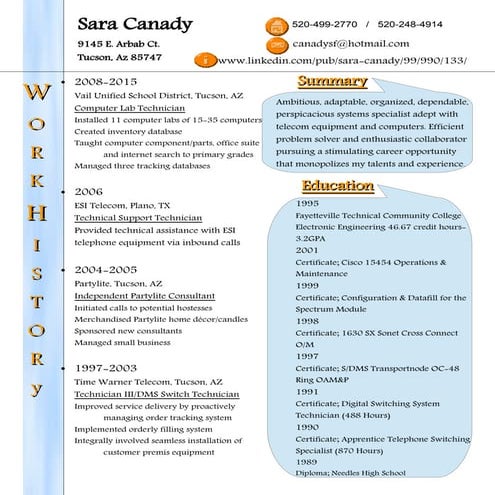 Sara's Resume 2-3-15 | PDF