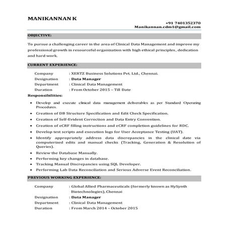Bala Chandrudu CV | DOC