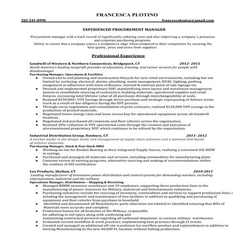 FP RESUME - AZ | DOCX