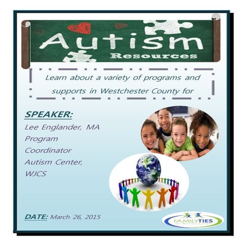 Autism Lee Englander Flyer | DOCX