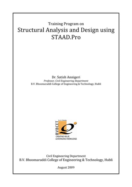 Analysis of simple beam using STAAD Pro (Exp No 1) | PDF | Physics | Science