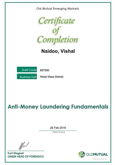 PPI Certificate | PDF