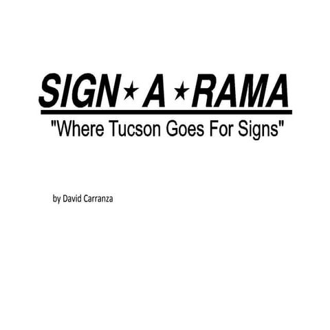 Sign A Rama Power Point 2011 | ODP