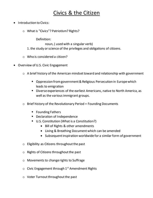 Rights duties and responsibilities of a citizen | PPT