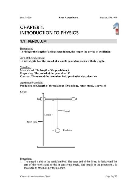 Spm physics-formula-list-form4 | PDF