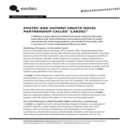 PR_2016-11-10_Lab282_Evotec_e | PDF
