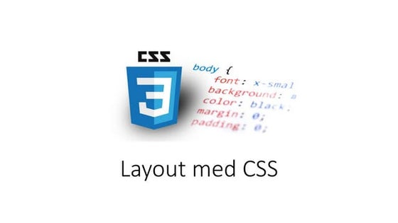 Positionering i Css | PPT
