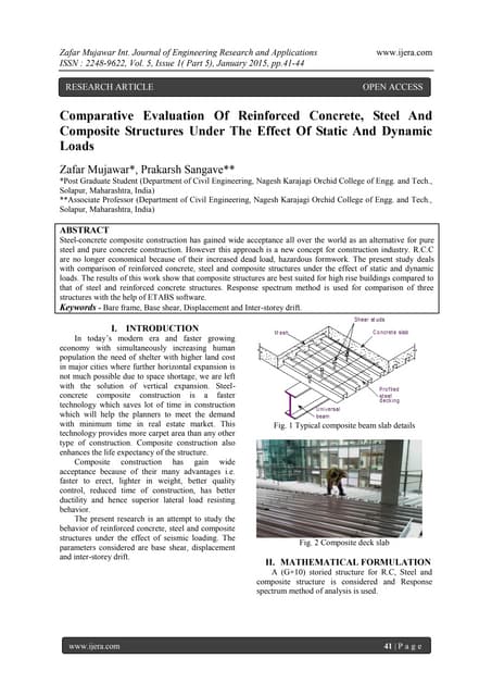 Parametric Evaluation of Tall Structure with Various Lateral Load Resisting Systems Subjected to ...