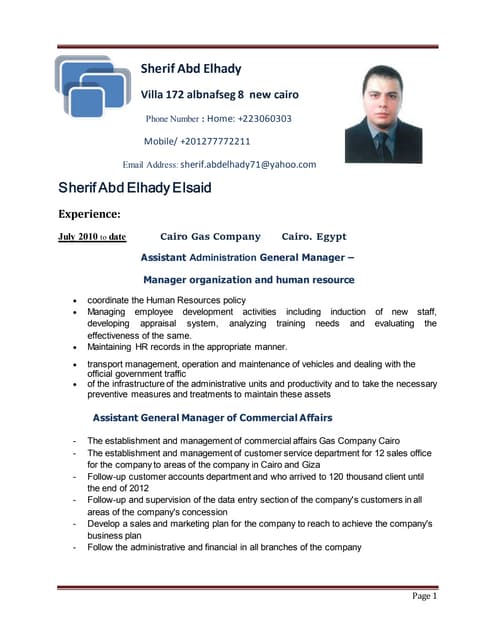 CV security 2015 | PDF