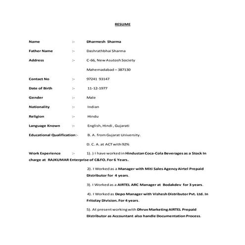 Rishi resume | DOCX