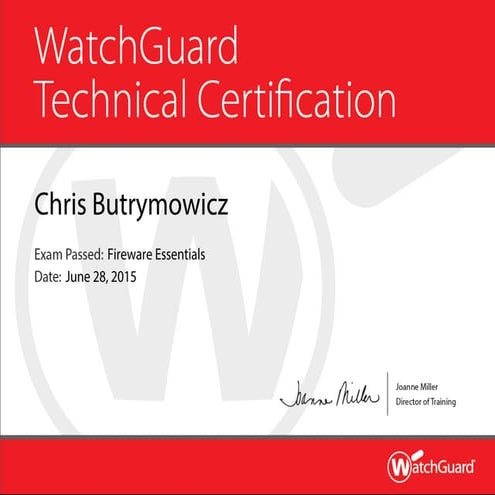 WatchGuard | PDF