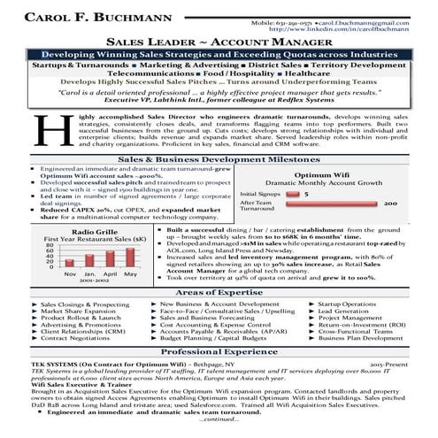 Carol Buchmann Resume | DOCX