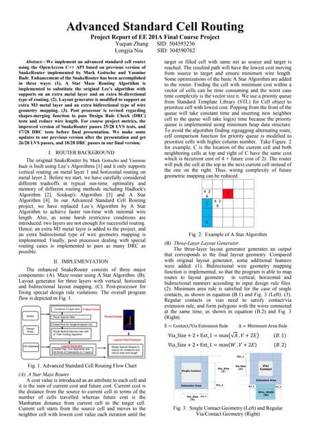 Placement and routing in full custom physical design | PPT