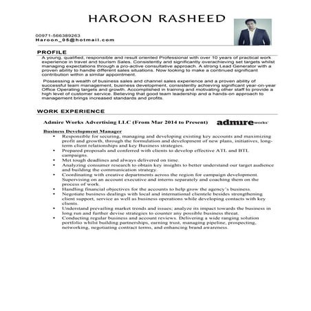 Haroon Resume | PDF