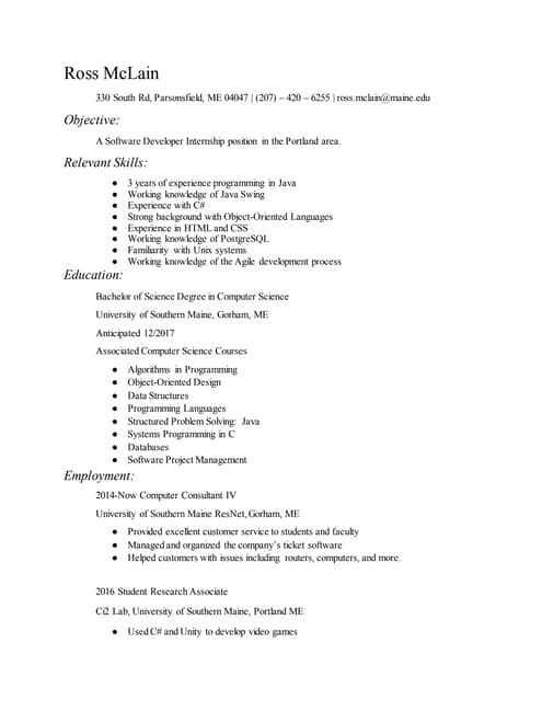 resume | DOCX