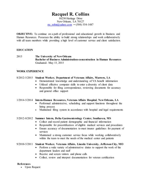 Robert Half Resume for Joan Browne | PDF