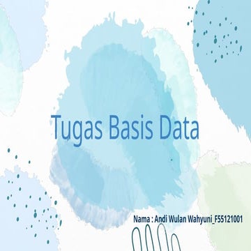 Tugas Basis Data Teknik Informatika_Teknology | PPTX