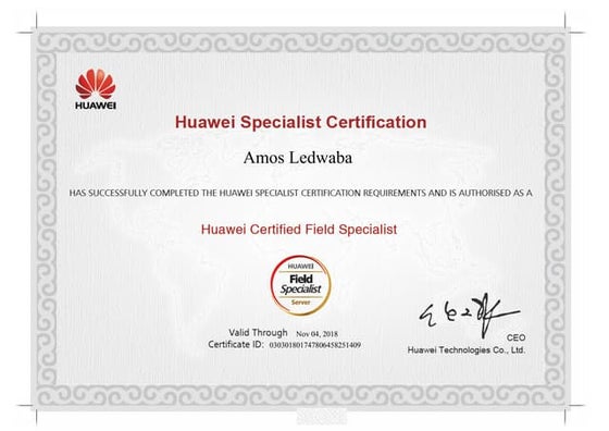 Storage certificate | PDF