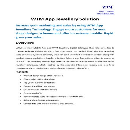 wtm-app-jewellery | PDF