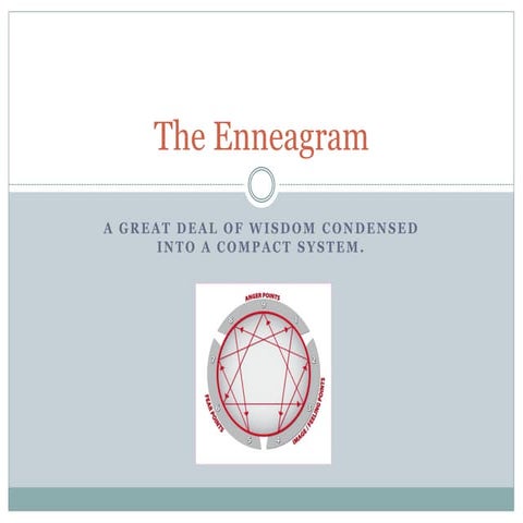 Enneagram Presentation Expanded | PDF