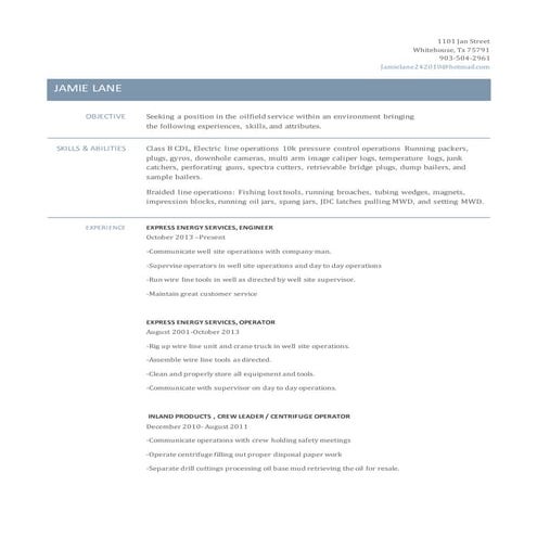 Jamie's Resume | DOCX