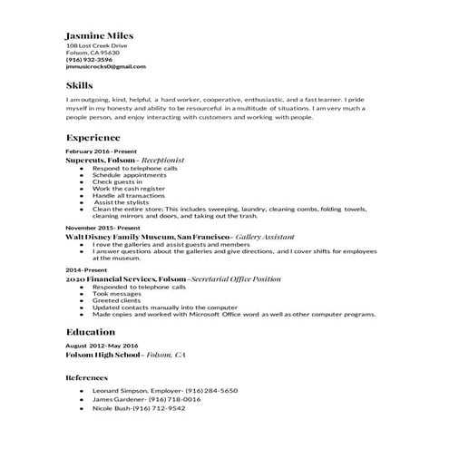 MAGGIE RESUME | PDF