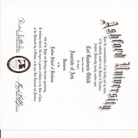 SSG Odfalk AA Diploma | PDF