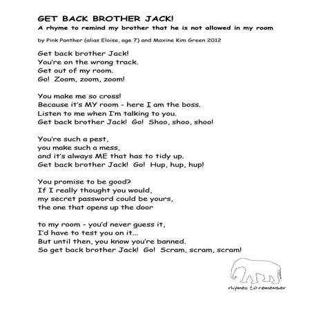 Get Back Brother Jack | PDF