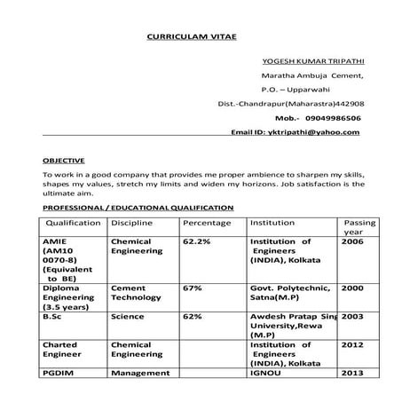 Resume yogesh | DOCX