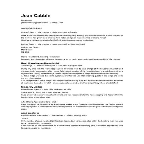 Martin Dunderdale CV. 3 | DOC