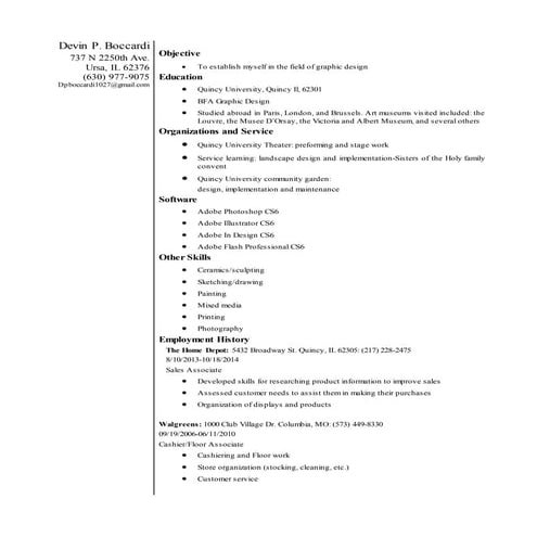 Devin Lockhart Resume | PDF