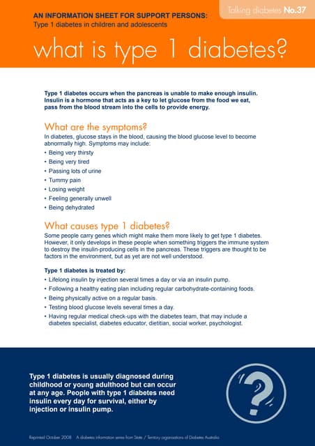Type 1 Diabetes | PPT