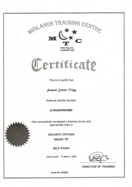 Firearm Certificate | PDF | Arms & Ammunition | Sensitive Topics