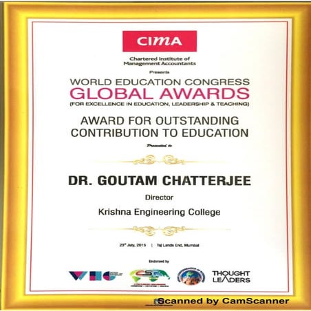 GIMA award citation | PDF