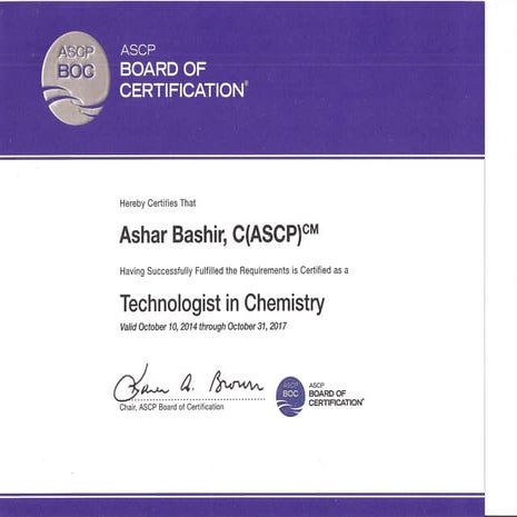 ASCPcertificate | PDF