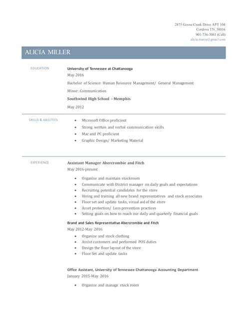 Andrew Richardson Resume | PDF