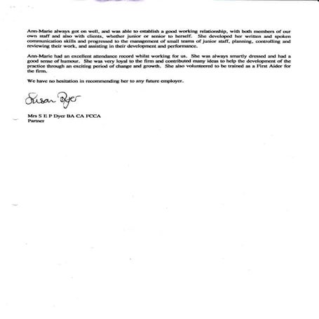 Referee Letter